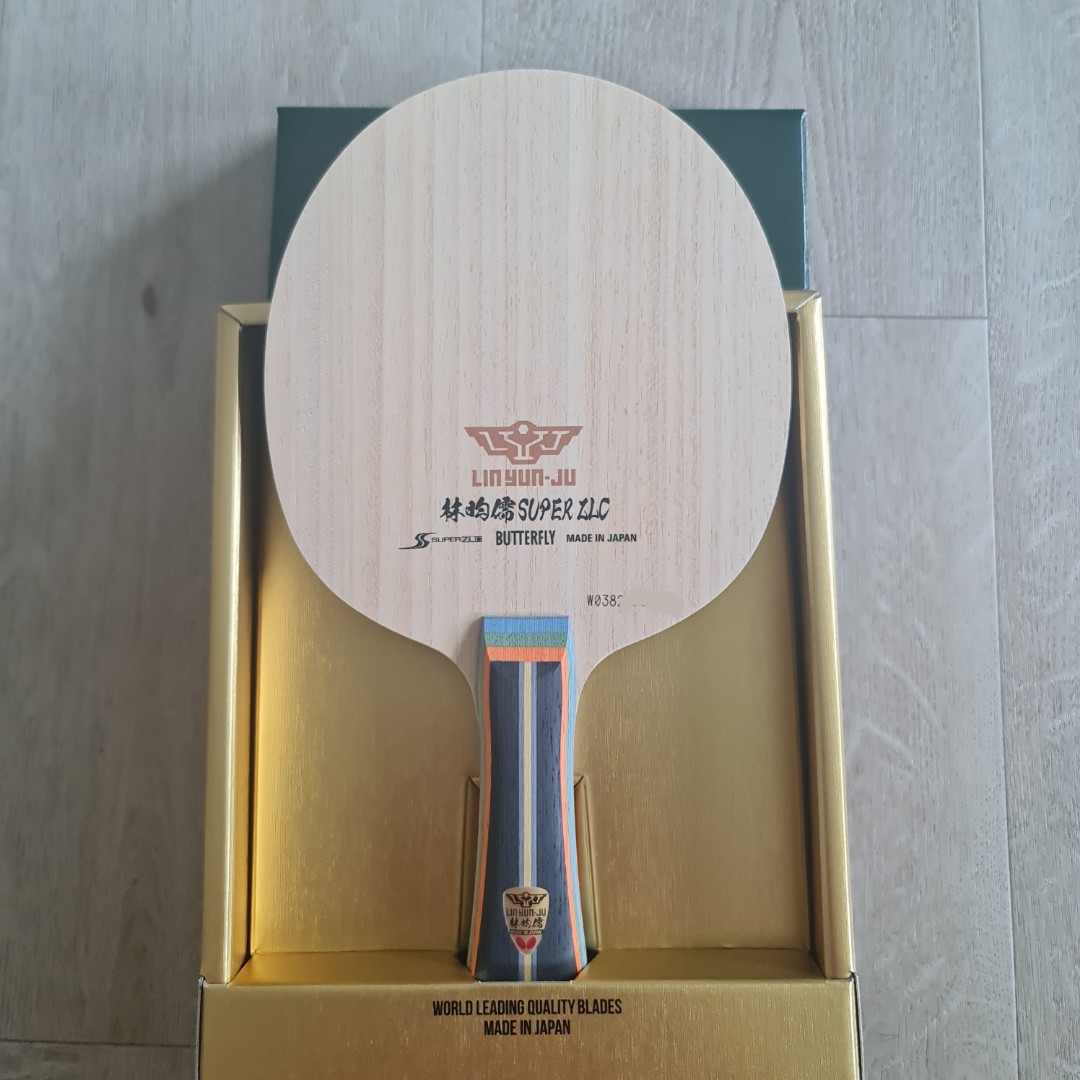 Butterfly Lin Yun-Ju Super ZLC FL, Sports Equipment, Sports & Games ...