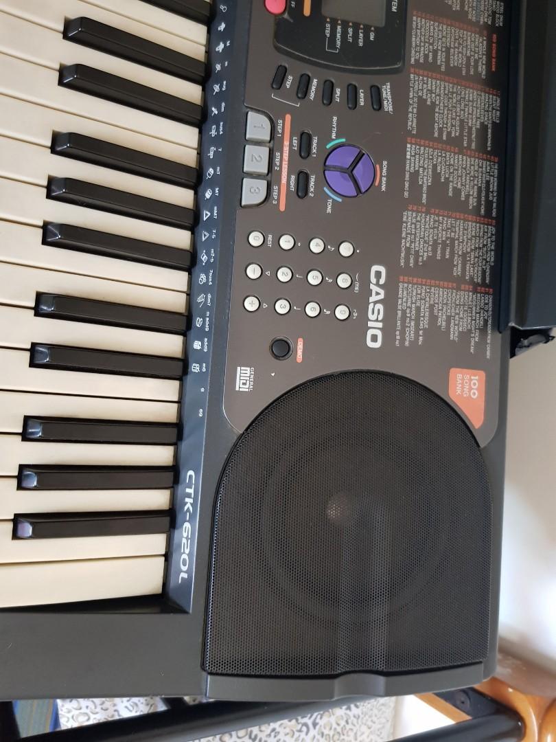 CASIO KEYBOARD CTK-620L ORIGINAL, Hobbies & Toys, Music & Media ...