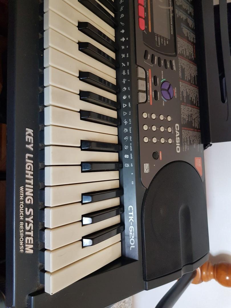 CASIO KEYBOARD CTK-620L ORIGINAL, Hobbies & Toys, Music & Media ...