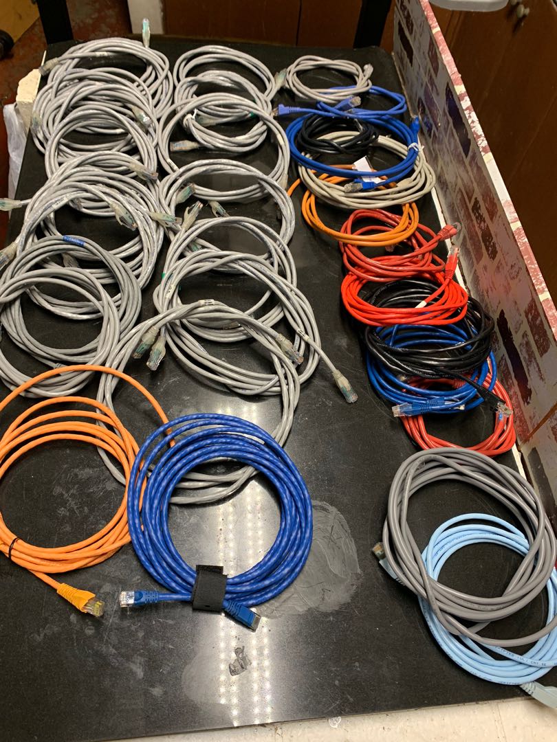 CAT 6 LAN Surplus Cables 30pcs. Imported, Computers & Tech, Parts ...
