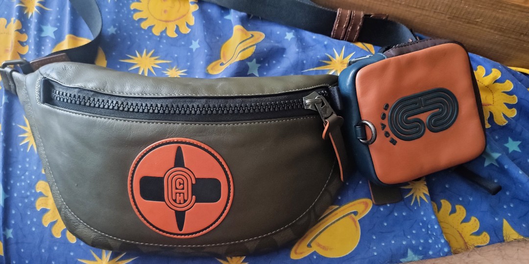 Coach x Naruto Belt Bag, Men's Fashion, Bags, Sling Bags on Carousell
