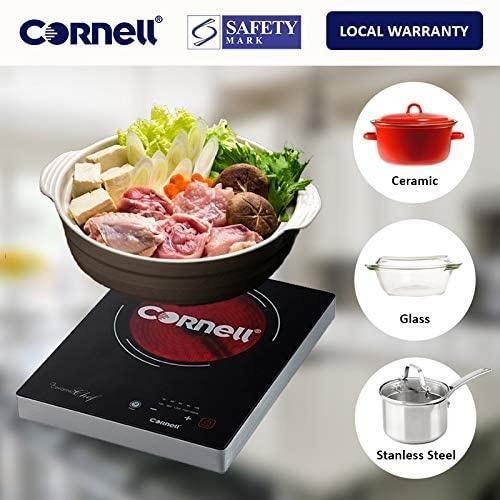 Cornell CCCE2000 Infra-Red Ceramic Cooker with Timer Function - Black ...