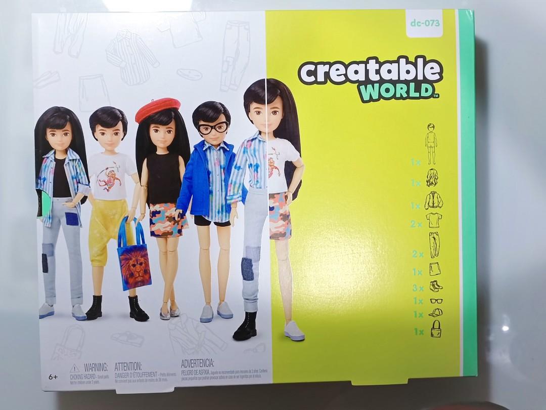 Creatable World Deluxe Character Kit Customizable Doll (Mattel Barbie ...