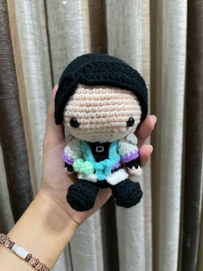 Crochet Valorant Agents (Reyna or Sage) by Janna Yarn, Hobbies & Toys ...