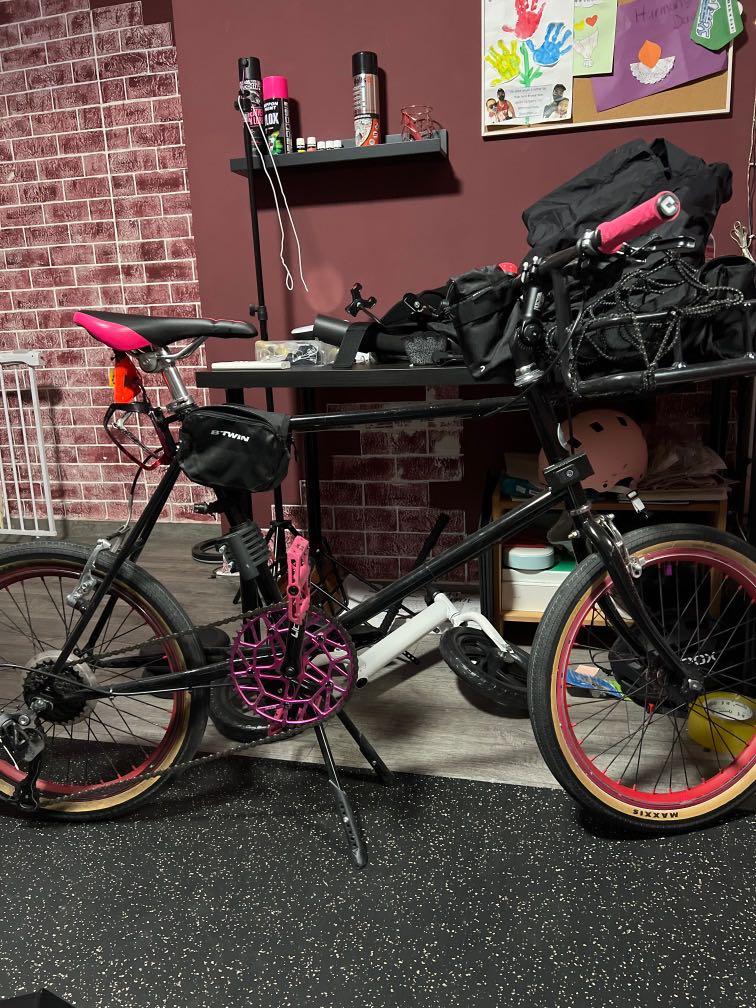 Custom mini velo, Sports Equipment, Bicycles & Parts, Bicycles on Carousell