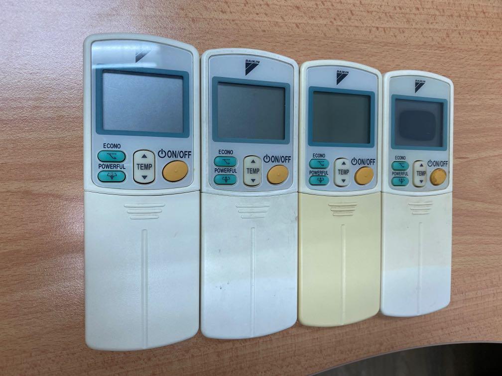 Daikin Aircon Remote Control, Everything Else on Carousell
