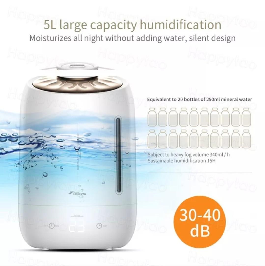 Deerma Humidifier DEM F630, TV & Home Appliances, Air Purifiers ...