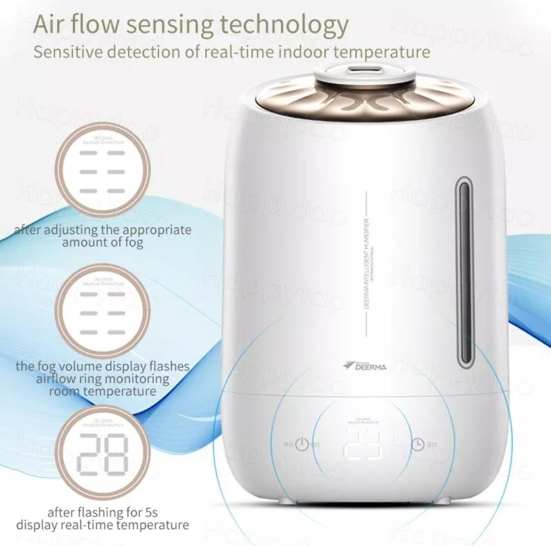 Deerma Humidifier DEM F630, TV & Home Appliances, Air Purifiers ...