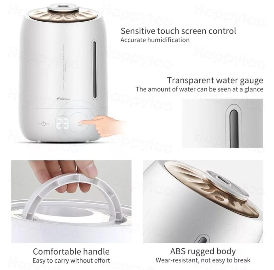 Deerma Humidifier DEM F630, TV & Home Appliances, Air Purifiers ...