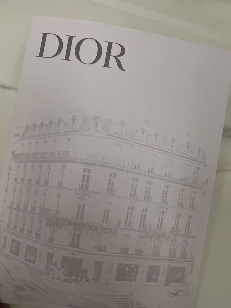 Dior receipt envelope, Luxury, Accessories on Carousell