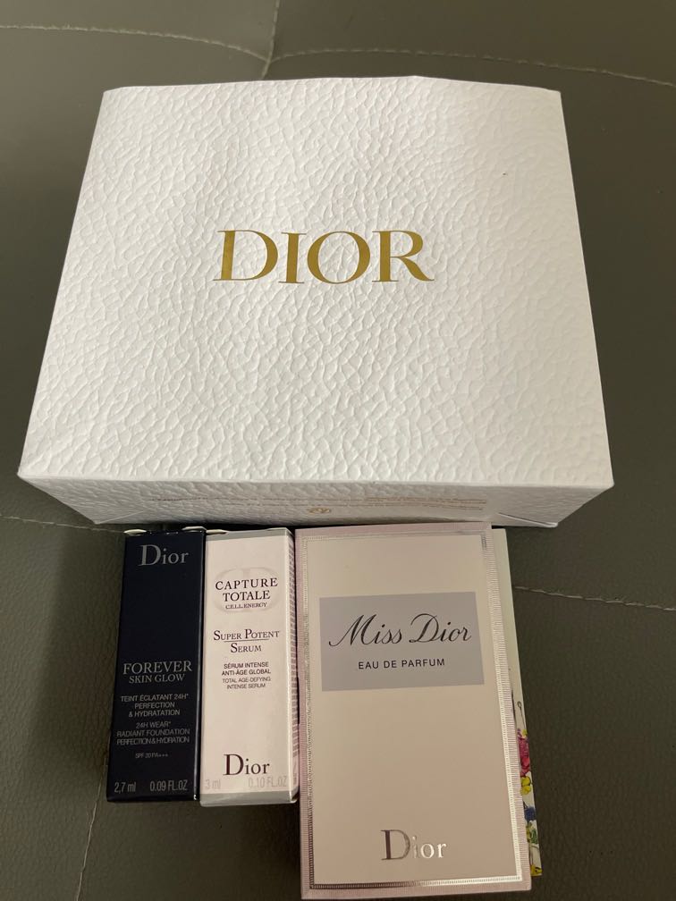 Dior Sample Set, 美容＆化妝品, 健康及美容 - 皮膚護理, 面部 - 面部護理 - Carousell