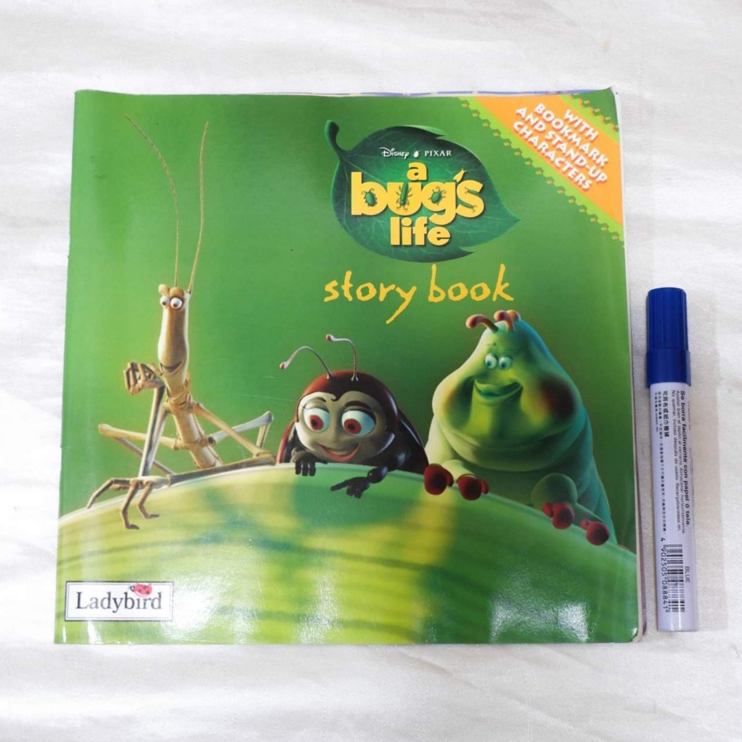 Disney Pixar A Bug's Life Story Book Bedtime Baby Book, Hobbies & Toys ...