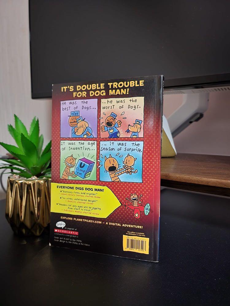 DOG MAN A TALE OF TWO KITTIES by DAV PILKEY book3, Hobbies & Toys ...