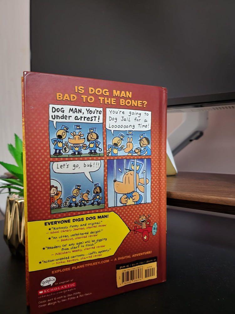 DOG MAN BRAWL OF THE WILD by DAV PILKEY book 6, Hobbies & Toys, Books ...