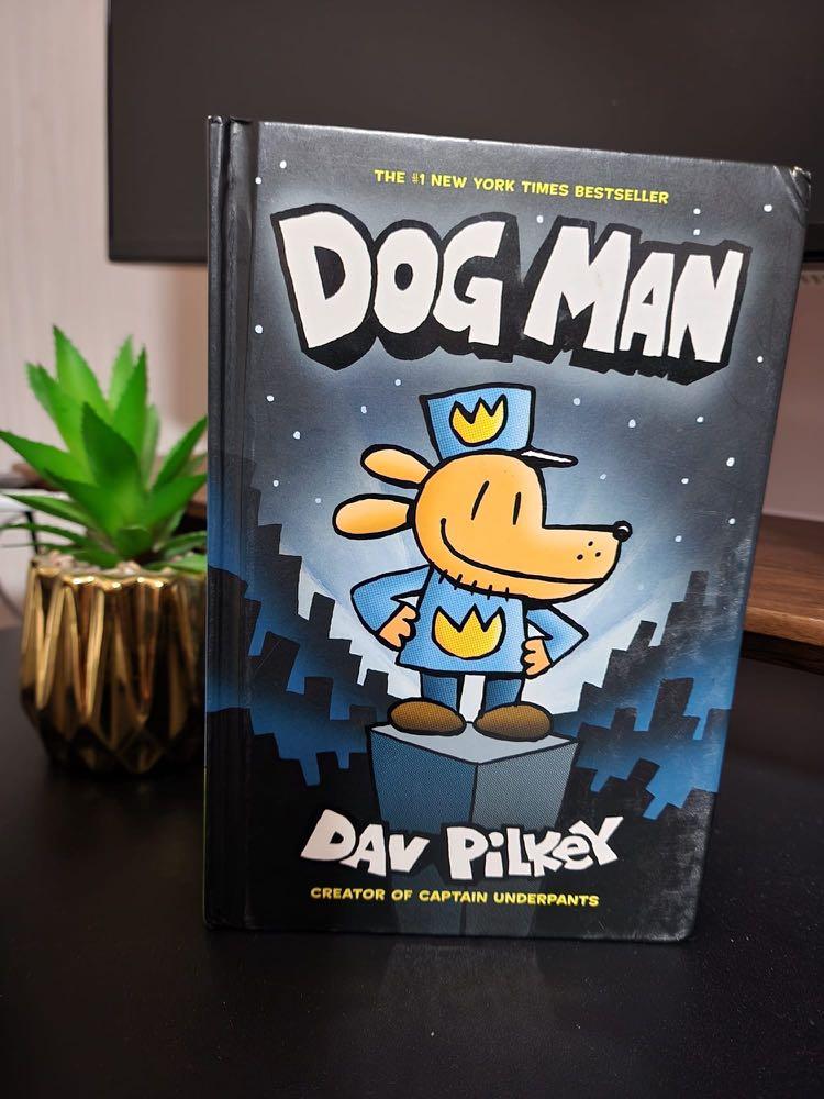 DOG MAN by DAV PILKEY book 1, Hobbies & Toys, Books & Magazines ...