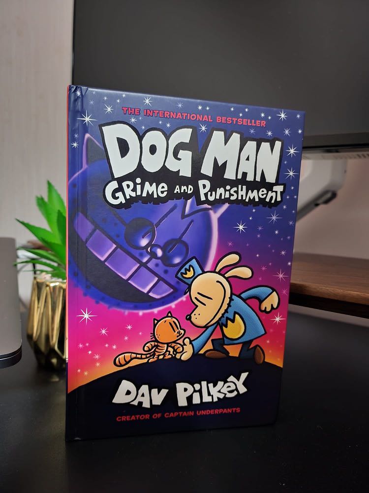 DOG MAN GRIME AND PUNISHMENT by DAV PILKEY book 9, Hobbies & Toys ...