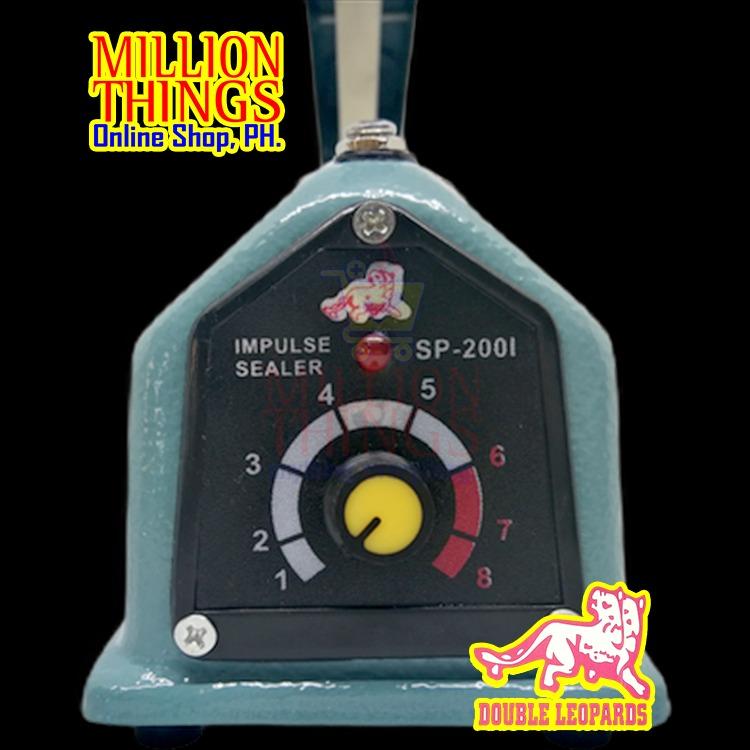 DOUBLE LEOPARDS SP-200I Impulse Sealer 08 inches millionthings Heat ...