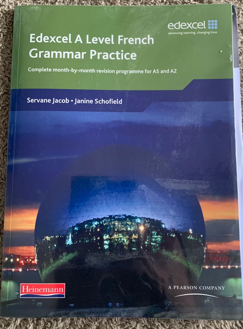 Edexcel A Level French Grammar Practice Book, 興趣及遊戲, 書本 & 文具, 教科書 ...