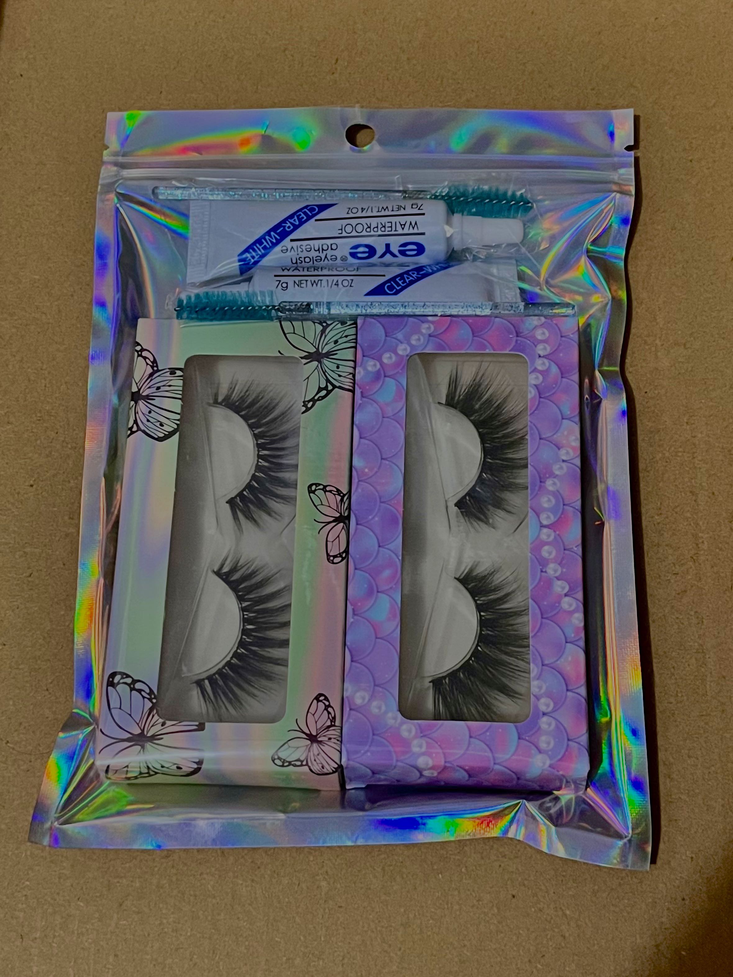 Falsies with glue, Beauty & Personal Care, Face, Makeup on Carousell