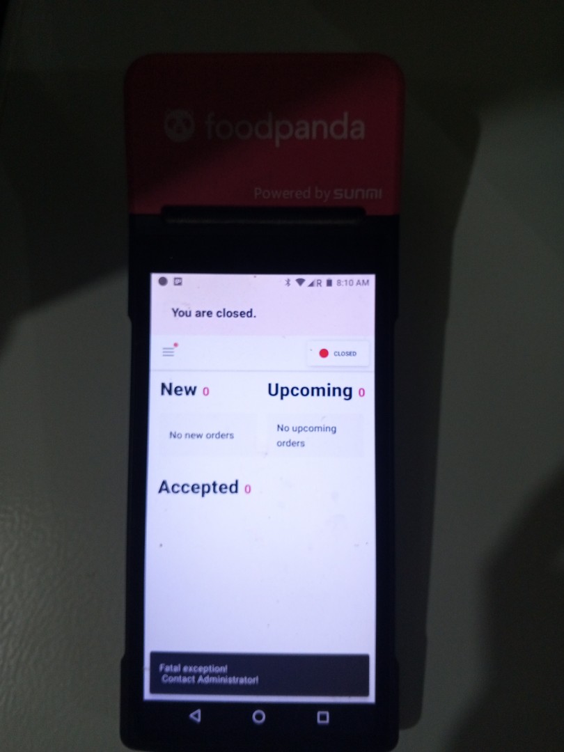 foodpanda device powered by sunmi, Computers & Tech, Office & Business ...