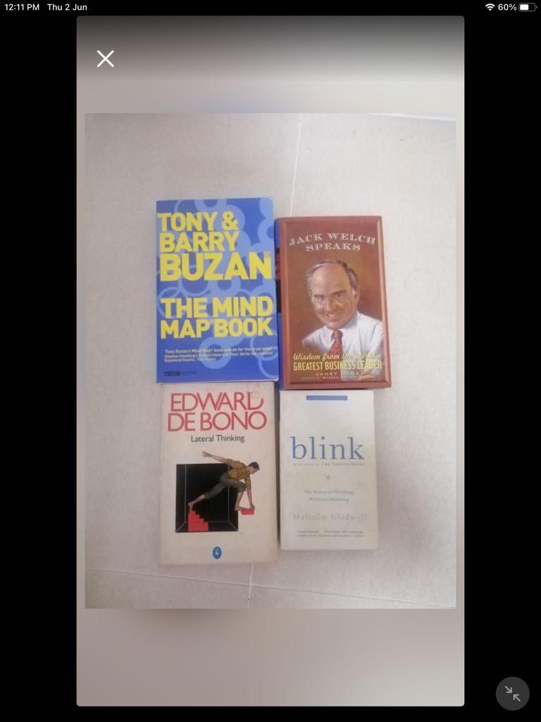 freekonmics Steven D Levitt Malcolm gladwell Edward de bono Jack welch ...