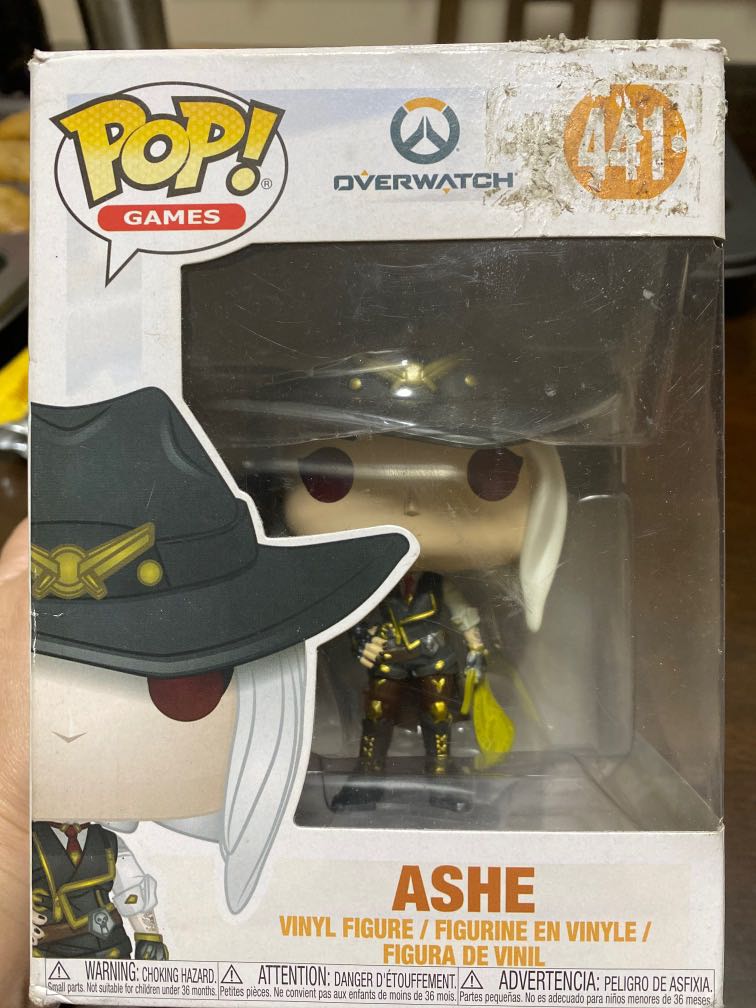 Funko Pop! Overwatch Ashe with freebie Hanzo, Hobbies & Toys, Toys ...