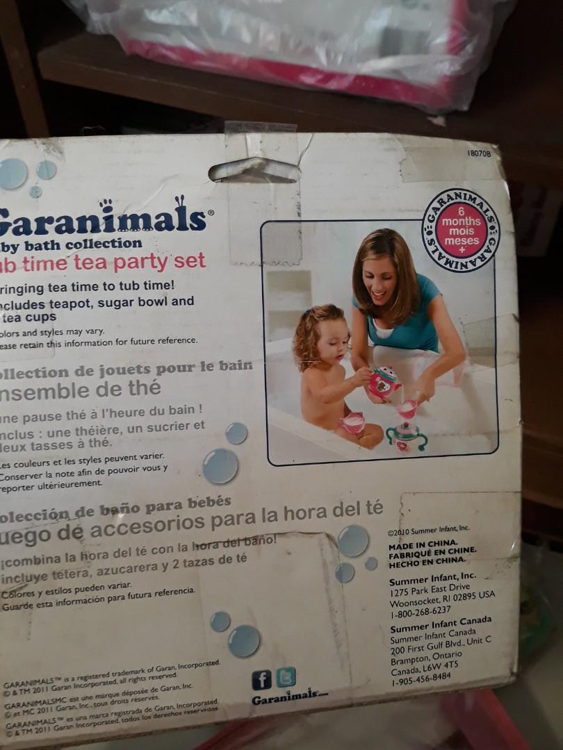 Garanimals tub time toy tea set, Babies & Kids, Bathing & Changing ...