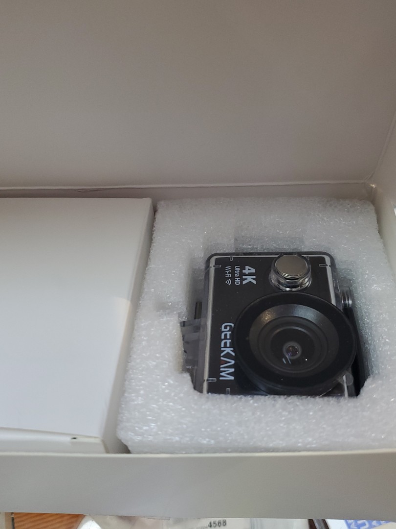 GeeKam Action Camera 4K WiFi Ultra HD Underwater 30M Waterproof, Photography, Cameras on Carousell