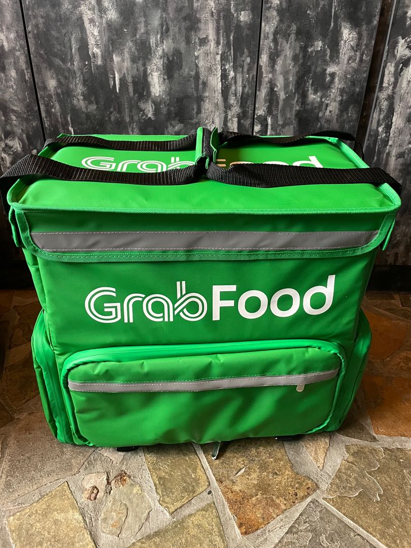 Grab Food Delivery Bag, Motorcycles, Motorcycle Accessories on Carousell