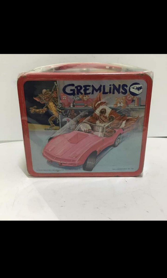 Gremlins vintage lunch box, Hobbies & Toys, Collectibles & Memorabilia ...