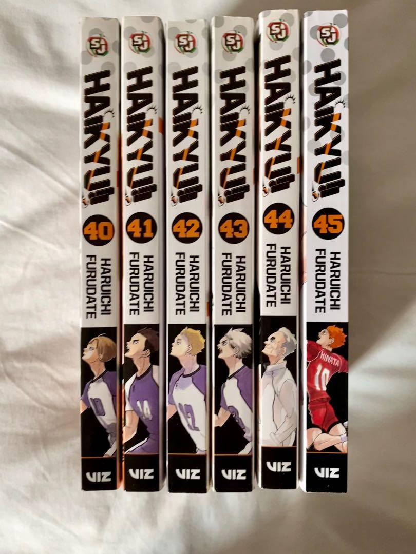 Haikyuu Vol 40-45 Set English, Hobbies & Toys, Books & Magazines ...