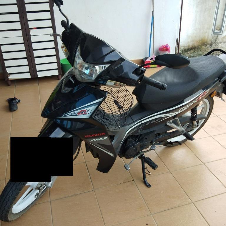 Honda Wave Alpha 2016 Boleh Tukar Nama, Motorbikes on Carousell