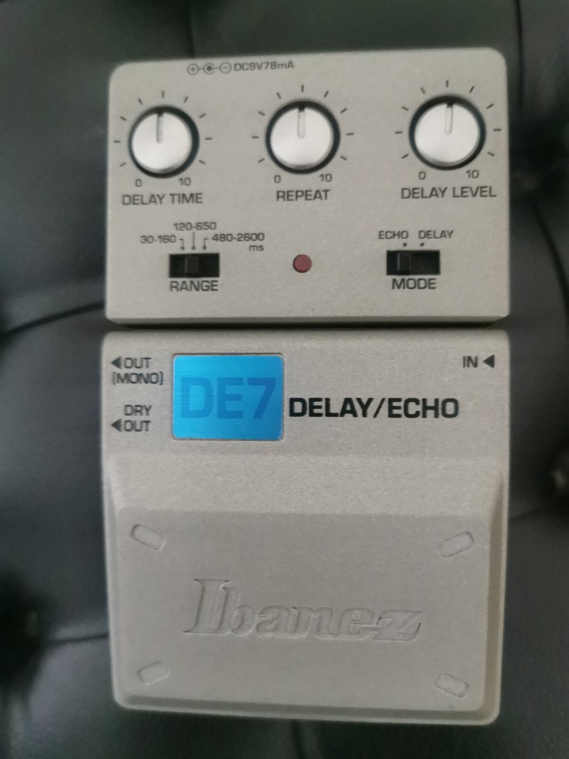 Ibanez Delay Echo DE 7, Hobbies & Toys, Music & Media, Music ...