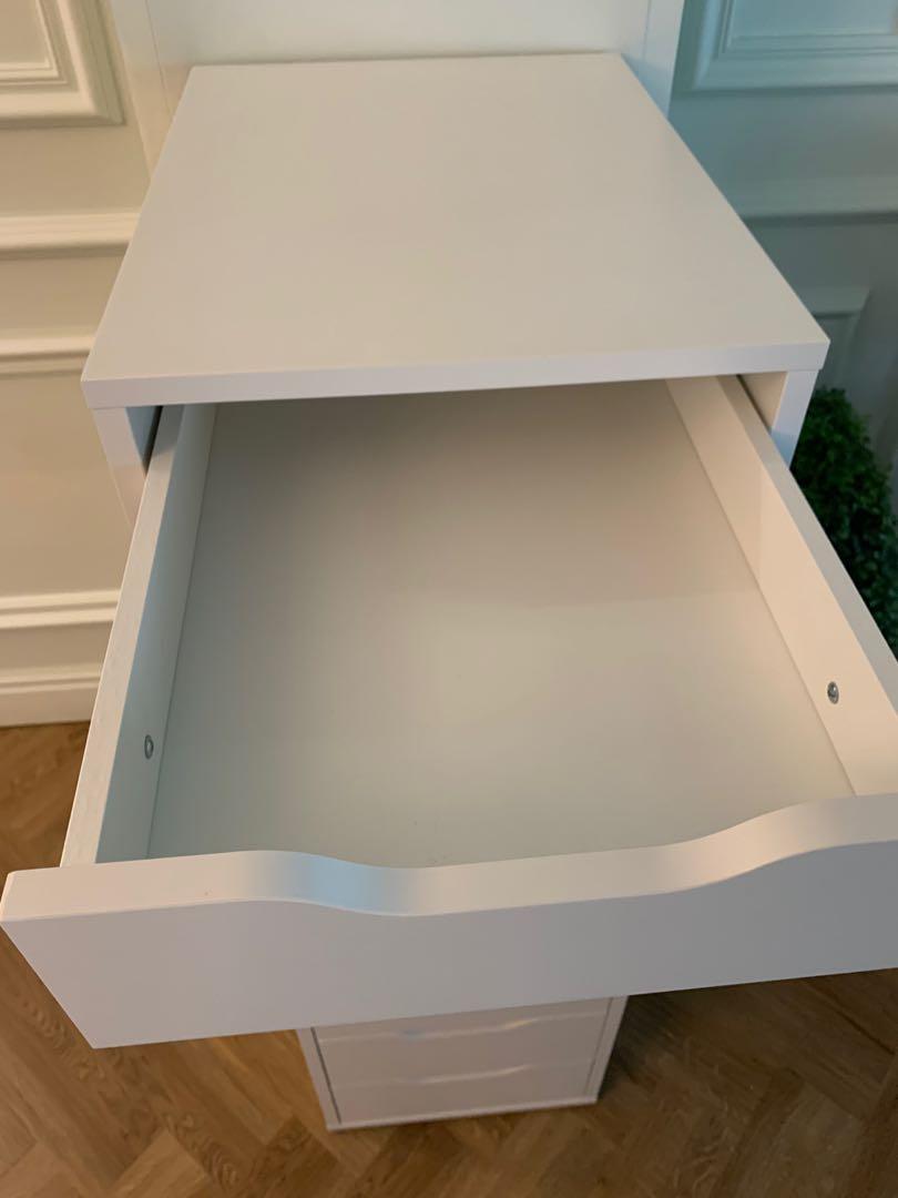 IKEA Alex 9 drawer unit (WHITE), Furniture & Home Living, Furniture ...