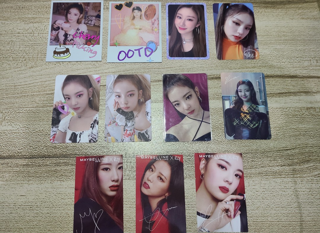 ITZY Photocards, Hobbies & Toys, Memorabilia & Collectibles, K-Wave on ...