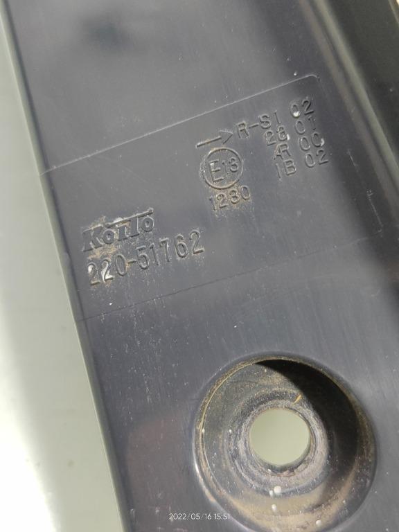 Japan Original Toyota Passo Racy BlackHousing Rear Tail Lights Lamps ...