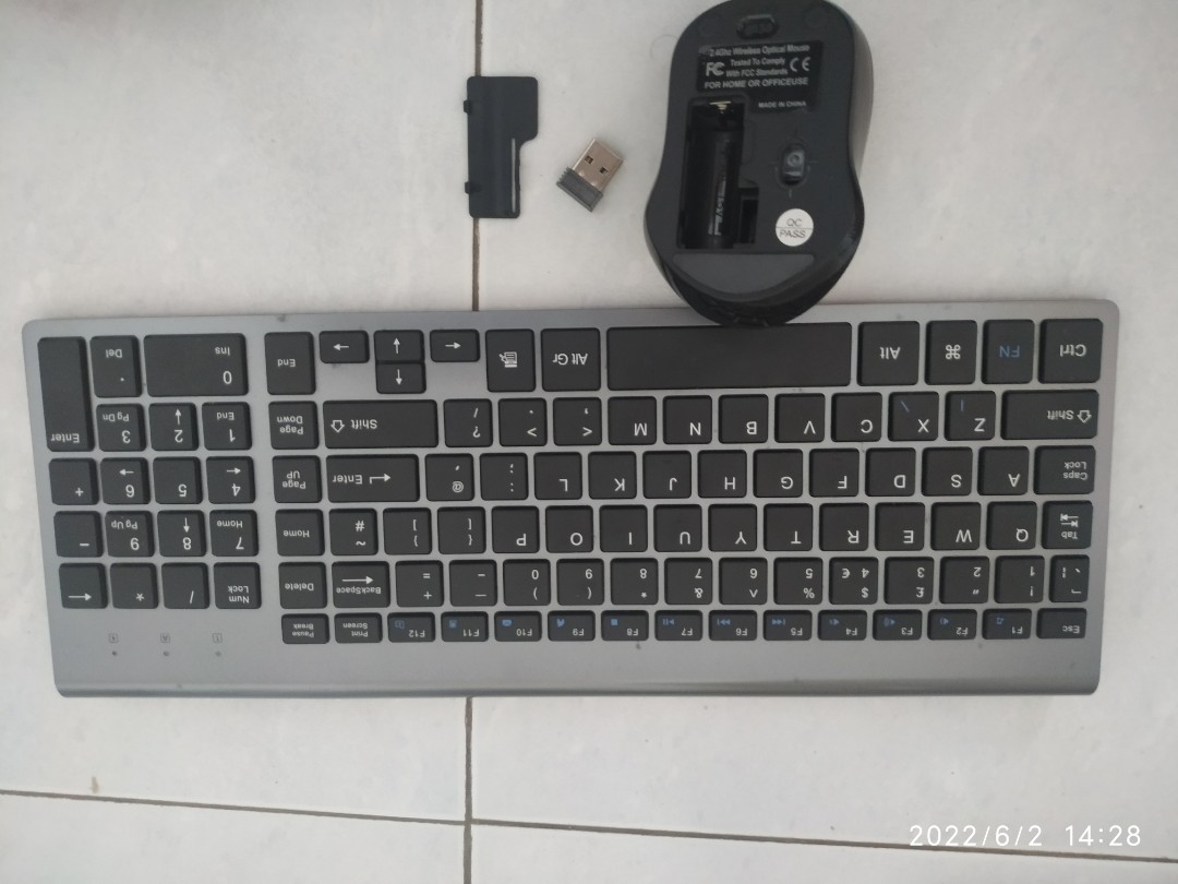 Joyaccess wireless keyboard and mouse, Computers & Tech, Parts & Accessories, Computer Keyboard ...