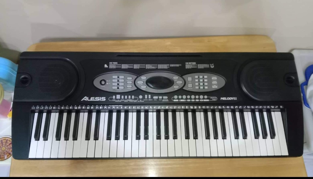 Keyboard Alesis Melody 61 MKII, Hobbies & Toys, Music & Media, Musical ...