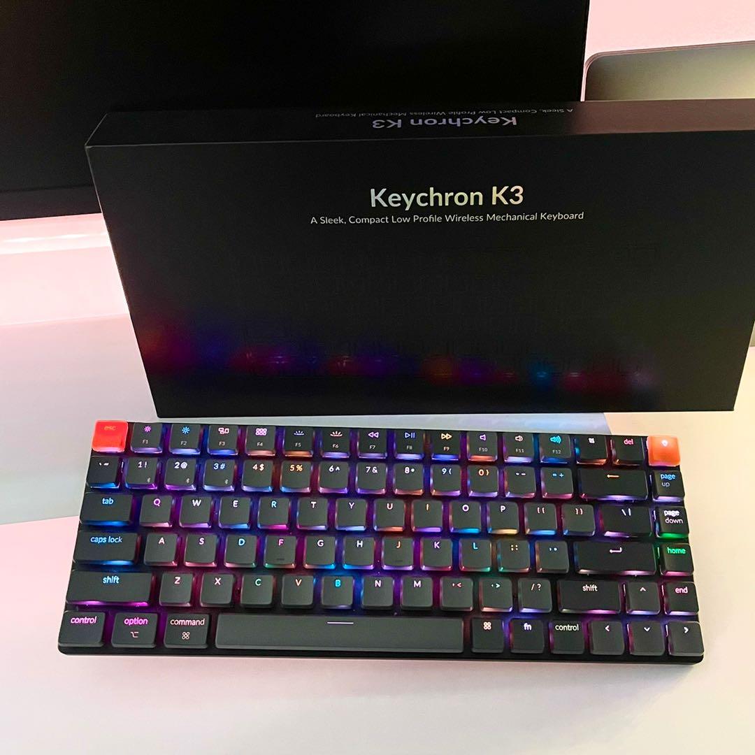 Keychron K3 RGB Mechanical Keyboard Hotswappable, Computers & Tech ...