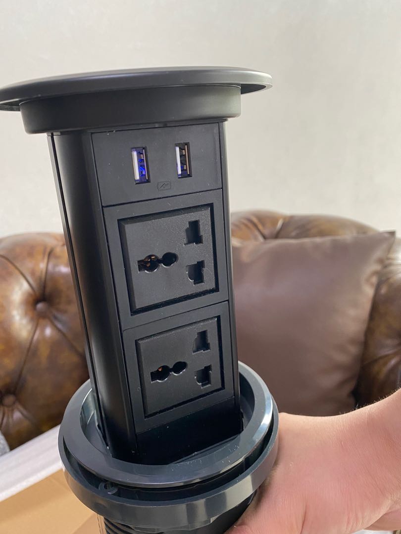 KXN Electric lifting socket hidden table top, motorized pop up ...