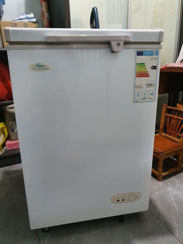 Lightly use chest freezer ( Innotrics ICF- 1098), TV & Home Appliances ...