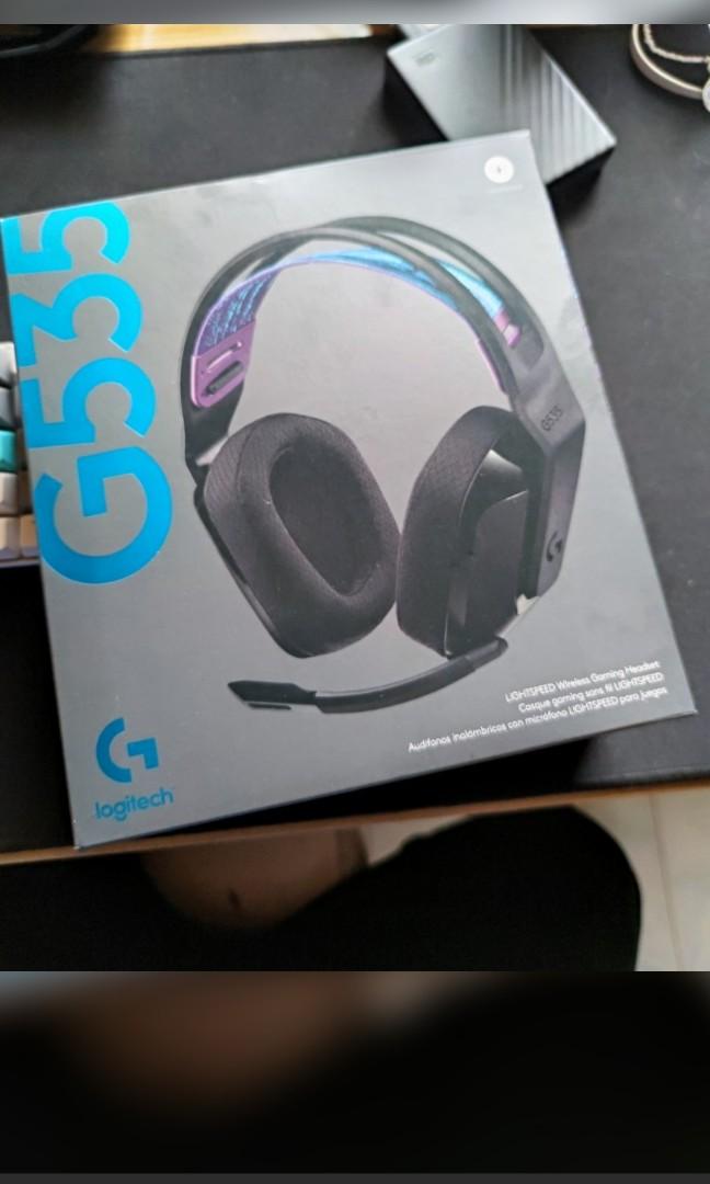Logitech G535 LIGHTSPEED Wireless Gaming Headset, Audio, Headphones ...