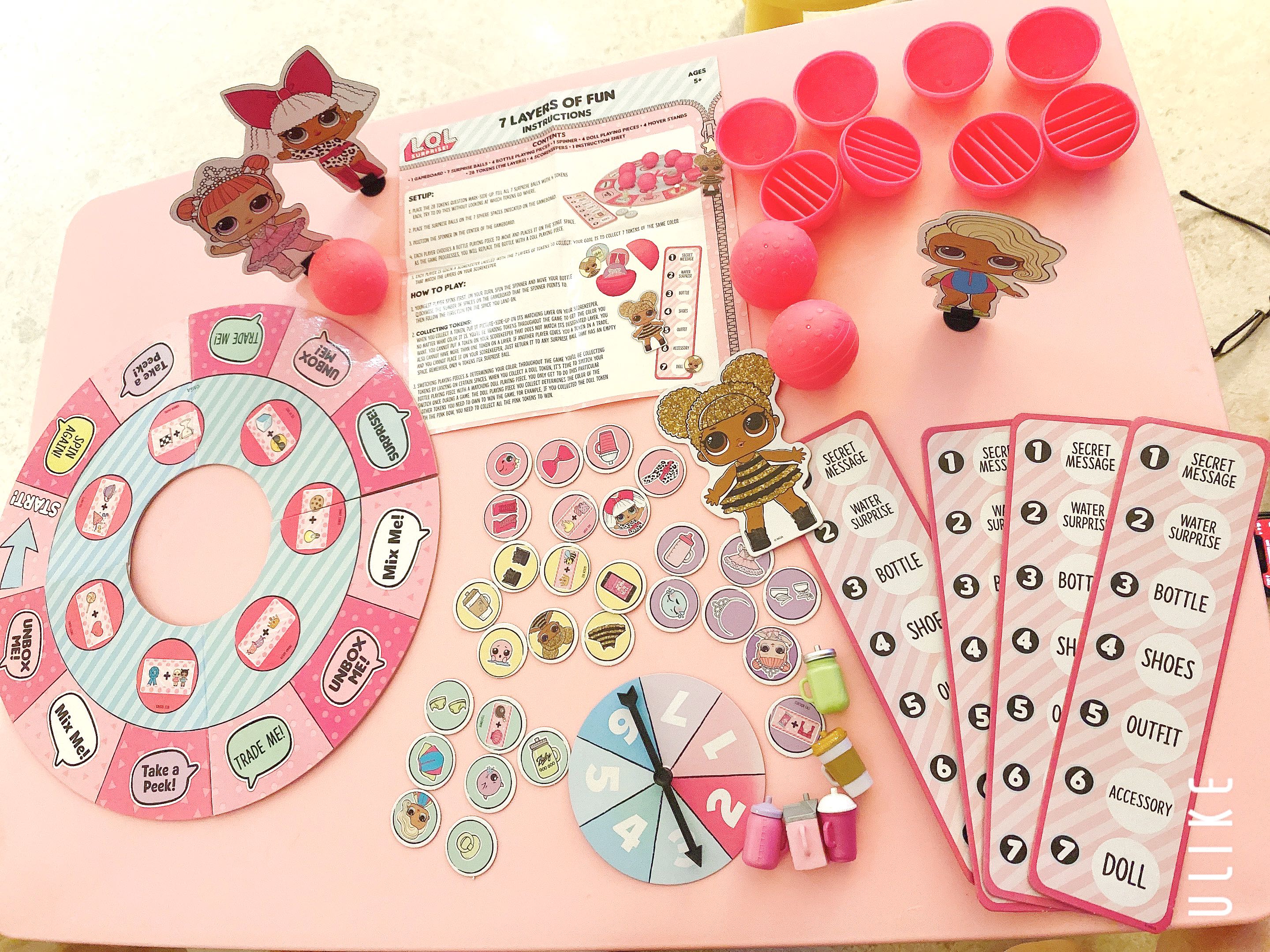 LOL doll board game, Hobbies & Toys, Toys & Games on Carousell