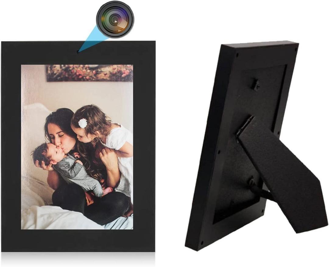 (M8186) Photo Frame Hidden Camera, Mini Spy Camera Picture Frame Camera ...