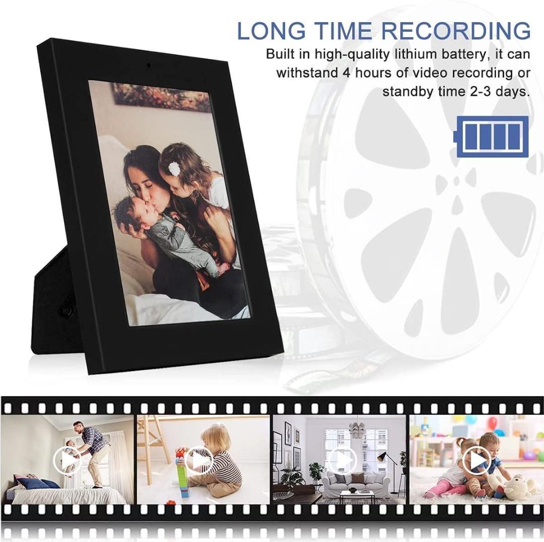 (M8186) Photo Frame Hidden Camera, Mini Spy Camera Picture Frame Camera ...