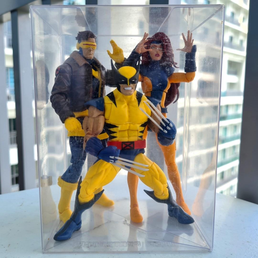 Marvel Legends 3pk Love Triangle X-Men: Wolverine, Jean Grey, and ...