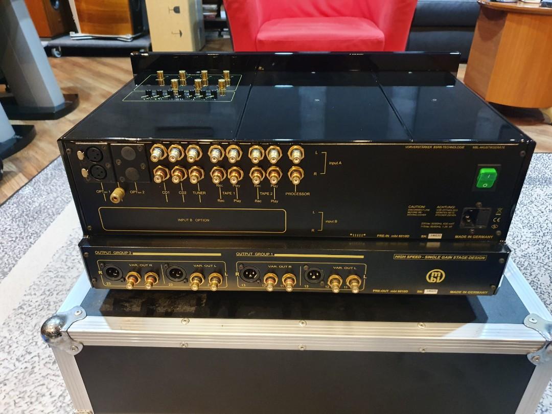MBL 6010D Reference preamp, Audio, Soundbars, Speakers & Amplifiers on Carousell
