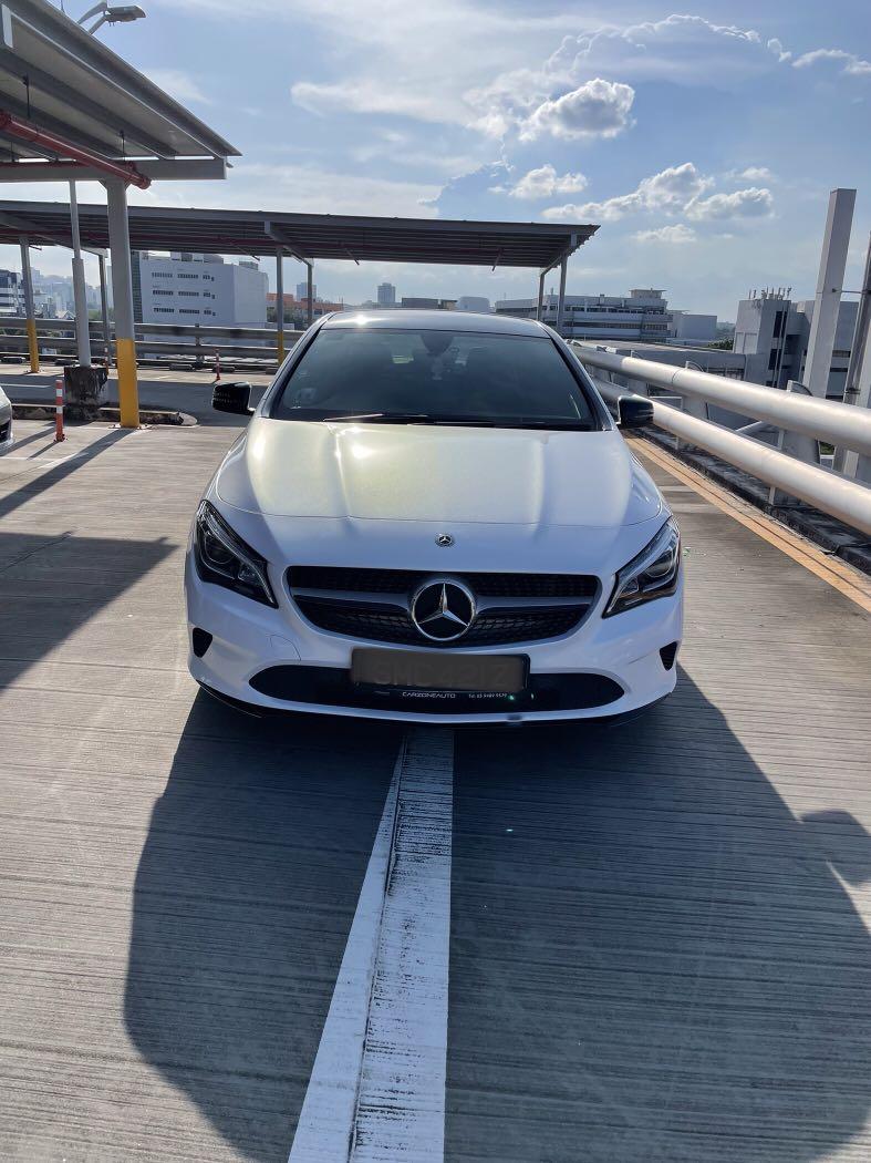 Mercedes C200 Full body sticker wrap / Car Full Wrap Pearl White ...