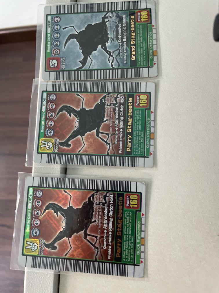 Mushiking foils, Hobbies & Toys, Toys & Games on Carousell