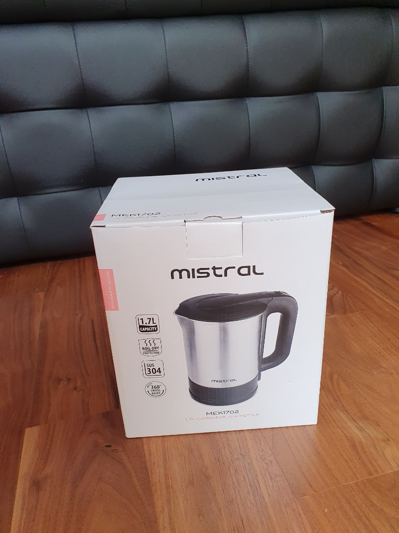 New Mistral cordless jug kettle, TV & Home Appliances, Kitchen ...